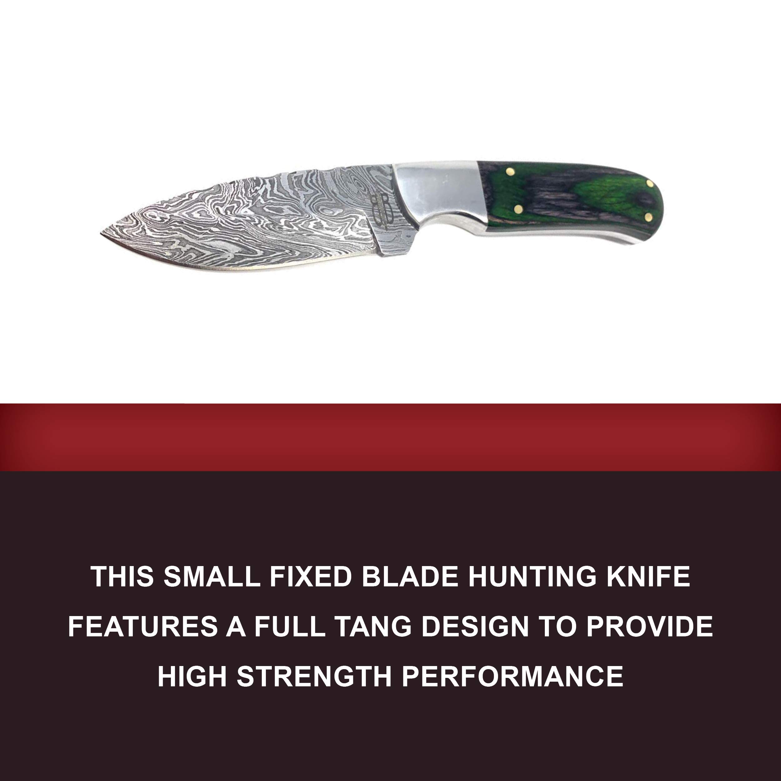 BUCKNBEAR KNIVES Small Green Hunter Knife