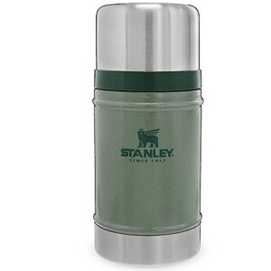 stanley classic vacuum food jar 0.70l hammertone green