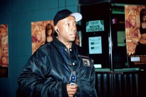 posterazzi poster print collection russell simmons at premiere of honey ny 112403 by janet mayer celebrity (10 x 8)