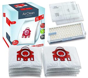 miele airclean 3d allergy xl-pack, fjm filterbags