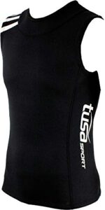 tusa sport mens 2mm neoprene vest, large, black