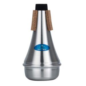 eastrock trumpet mute,lightweight aluminum mini trumpet practice mute for jazz,classic,beginners and students