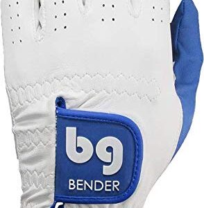 BG Bender Golf Glove | Wear On Left | (Blue, Mens XXL)