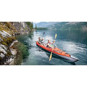 Advanced Elements AE1007-E AdvancedFrame Convertible Elite Inflatable Kayak , Red, 15ft