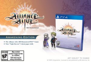 the alliance alive hd remastered - playstation 4