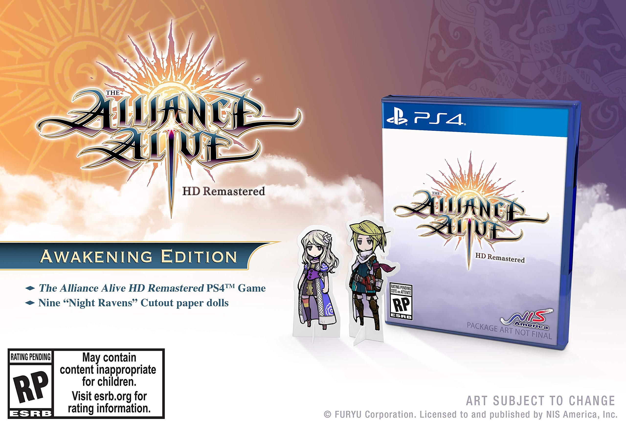 The Alliance Alive HD Remastered - PlayStation 4