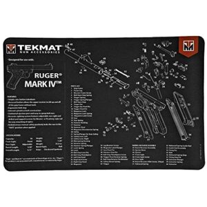 tekmat ruger mark iv gun cleaning mat