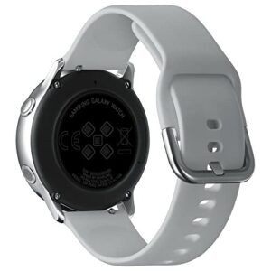 Samsung Galaxy Watch Active - 40mm, IP68 Water Resistant, Wireless Charging, SM-R500N International Version (Silver)