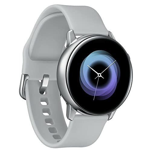 Samsung Galaxy Watch Active - 40mm, IP68 Water Resistant, Wireless Charging, SM-R500N International Version (Silver)