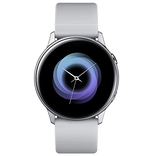 Samsung Galaxy Watch Active - 40mm, IP68 Water Resistant, Wireless Charging, SM-R500N International Version (Silver)