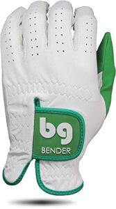 bg bender golf glove | wear on left | (green, mens xxl)