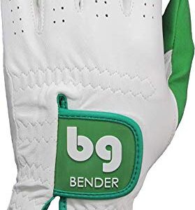 BG Bender Golf Glove | Wear On Left | (Green, Mens XXL)