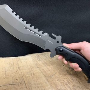 Wuu Jau HWT254 Full Tang Tactical Fixed Blade Hunting Knife With Sheath