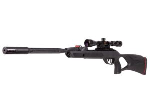 gamo swarm fusion 10x gen3i inertia fed .177 caliber break barrel air rifle. high power 10-shot pellet air gun. 1,300 fps velocity