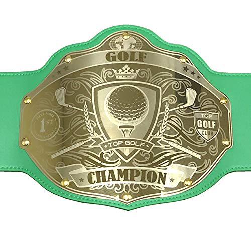 Undisputed Belts Golf Championship Belt Trophy - Custom Text