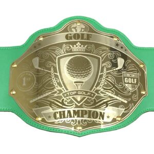 Undisputed Belts Golf Championship Belt Trophy - Custom Text