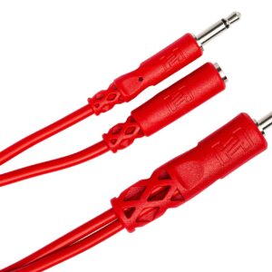 Hosa CMM-515Y Hopscotch Patch Cables 5-Pack, 6 Inch (CMM515Y)