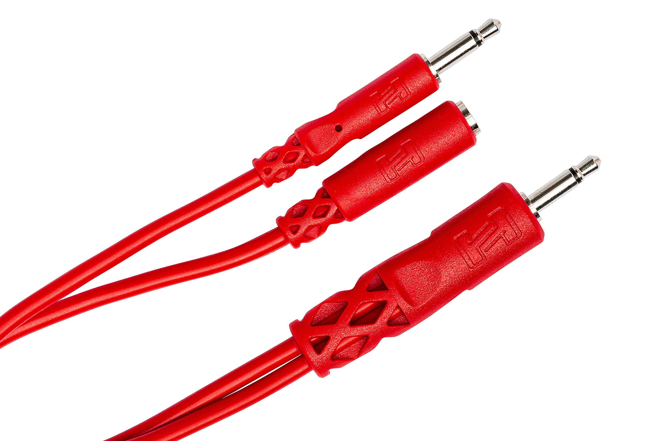 Hosa CMM-515Y Hopscotch Patch Cables 5-Pack, 6 Inch (CMM515Y)