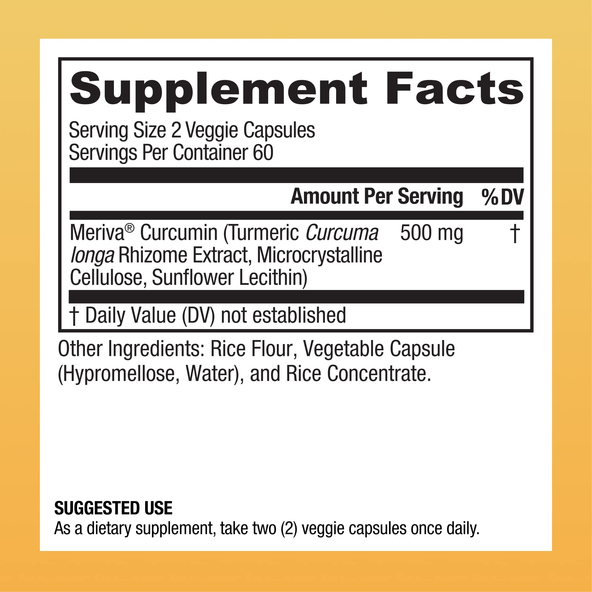 Physician's CHOICE Curcumin Meriva 500 - Clinically Studied - Better Absorption Than Ordinary Turmeric Curcumin Supplements - Scientifically Researched Joint Support - 120 Capsules