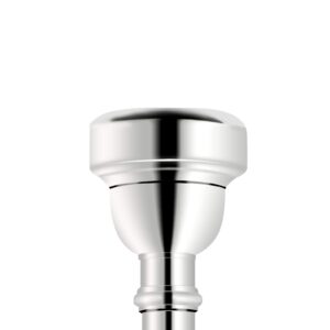 EastRock 3C Trumpet Mouthpiece Silver Plated Bb Trompeta Mouthpiece Trumpet Instrument Accessories Vacuum Packed