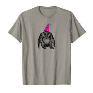 Gorilla birthday t-shirt T-Shirt