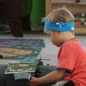 hearinghenry BLACK Standard Cochlear Implant Headband (Age 6mon- 6yrs)