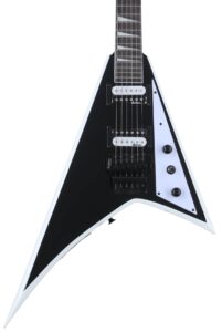 jackson js series rhoads js32 - black with white bevels