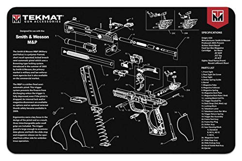 TekMat PISTOL MAT S&W M&P BLK