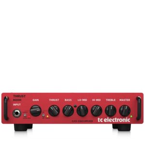 tc electronic thrust bq500 500 watt portable bass head with mosfet preamp and thrust compressor