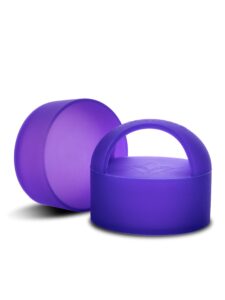 vitajuwel loop amethyst- silicone caps for via and inu! crystal water bottle