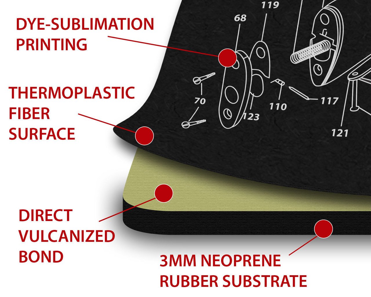 TekMat CZ P-07 / P-09 Gun Cleaning Mat