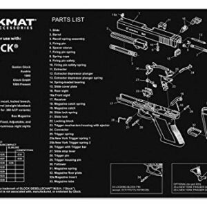 TekMat Glock Gun Cleaning Mat, Black