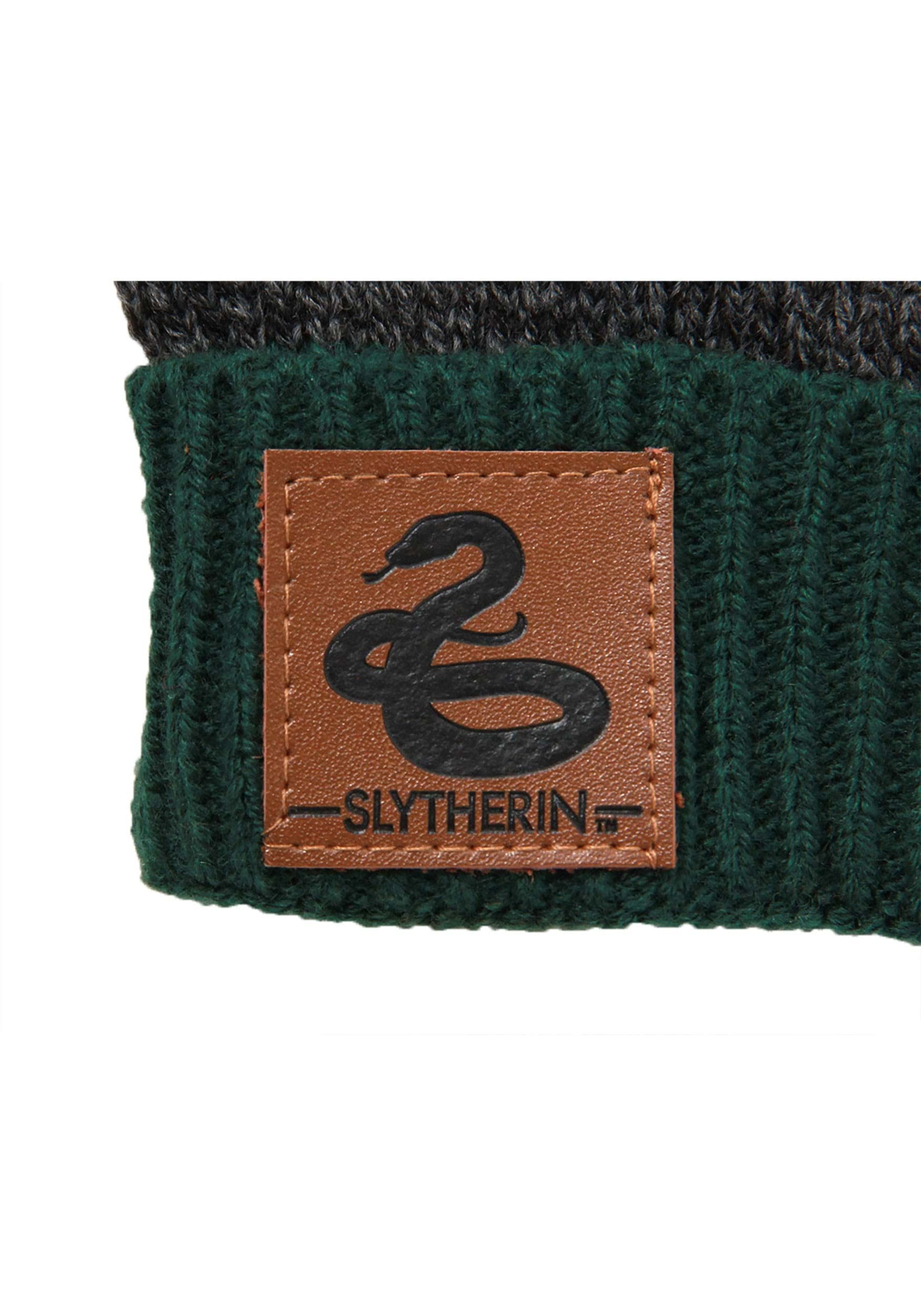 elope Harry Potter Slytherin House Heathered Knit Beanie Standard