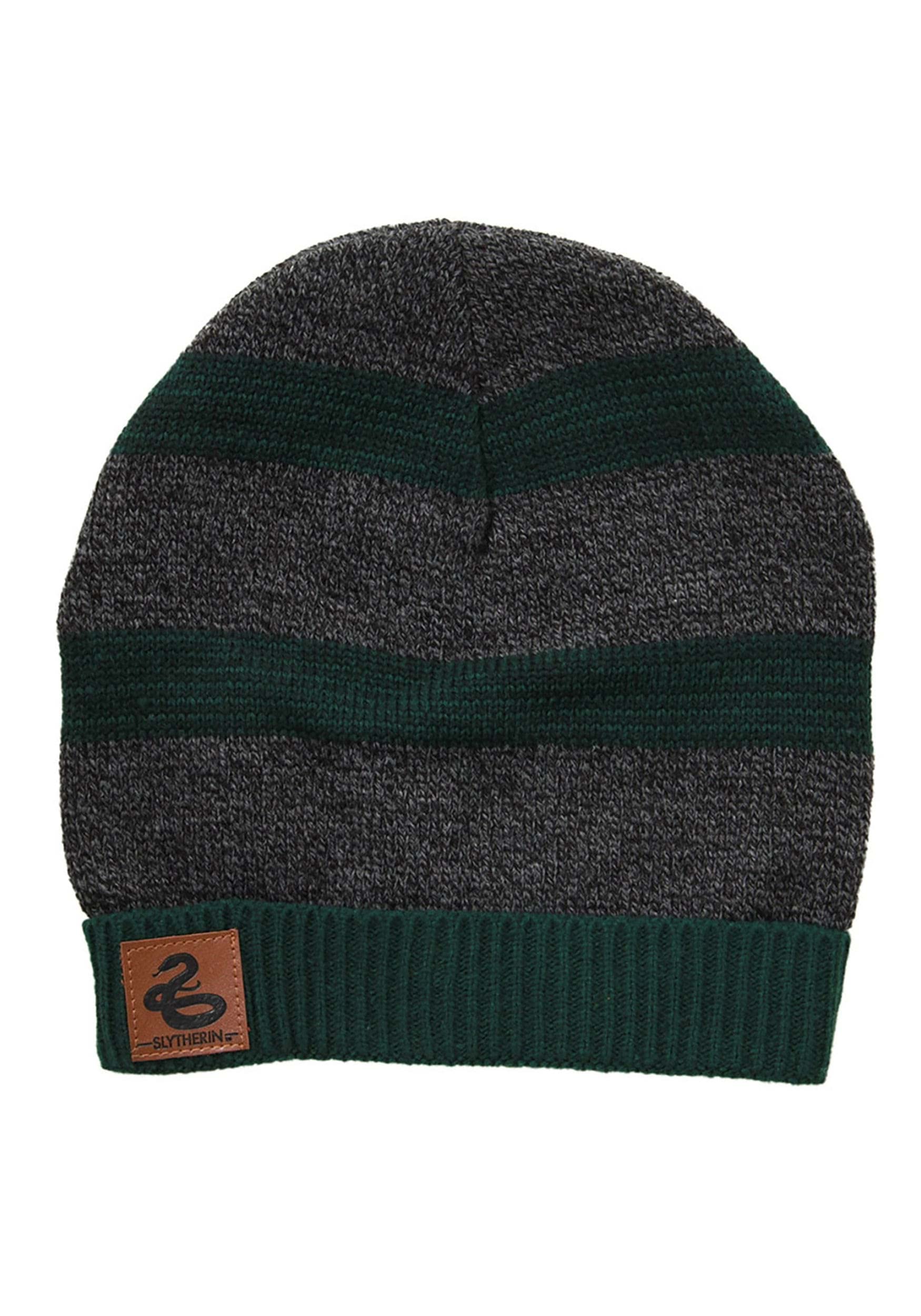 elope Harry Potter Slytherin House Heathered Knit Beanie Standard