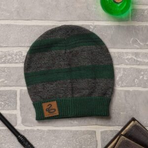 elope Harry Potter Slytherin House Heathered Knit Beanie Standard