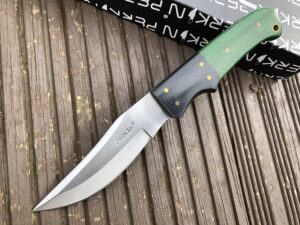 perkin 5400 fixed blade hunting knife with sheath fix blade knife