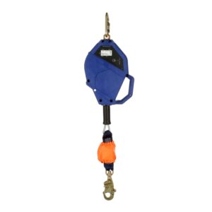 3M DBI-SALA Smart Lock Leading Edge Self-Retracting Lifeline 3503822, Galvanized Cable, Blue, 30 ft. (10m)