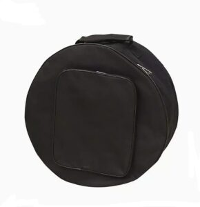 tambourine bag/snare drum bag/drum bag with shoulder strap/tambourine storage case/percussion instruments accessories (black)