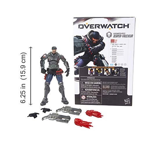 Hasbro Toys Overwatch Ultimates Series Blackwatch Reyes (Reaper) Skin 6" Collectible Action Figure