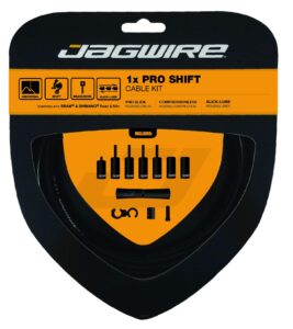 jagwire pro unisex adult cables and sheaths, black, one size