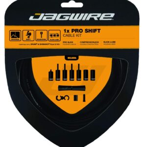 Jagwire Pro Unisex Adult Cables and Sheaths, Black, One Size