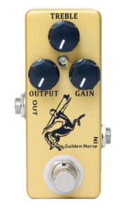 ymuze moskyaudio golden horse guitar pedal with overdrive function