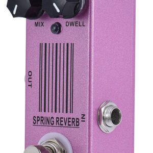 YMUZE Moskyaudio Mini Spring Reverb Guitar Effect Pedal