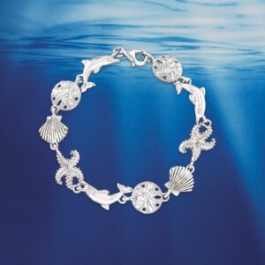 Ross-Simons Sterling Sea Life Bracelet