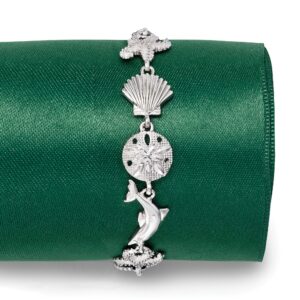 Ross-Simons Sterling Sea Life Bracelet