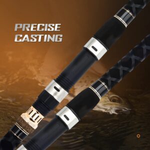 BERRYPRO Surf Spinning Rod Graphite Surf Fishing Rod (9'/10'/10'6''/11'/12'/13'3'') (12'-2pc)