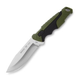 buck knives 656 pursuit large fixed blade hunting knife, 4-1/2" 420hc steel blade