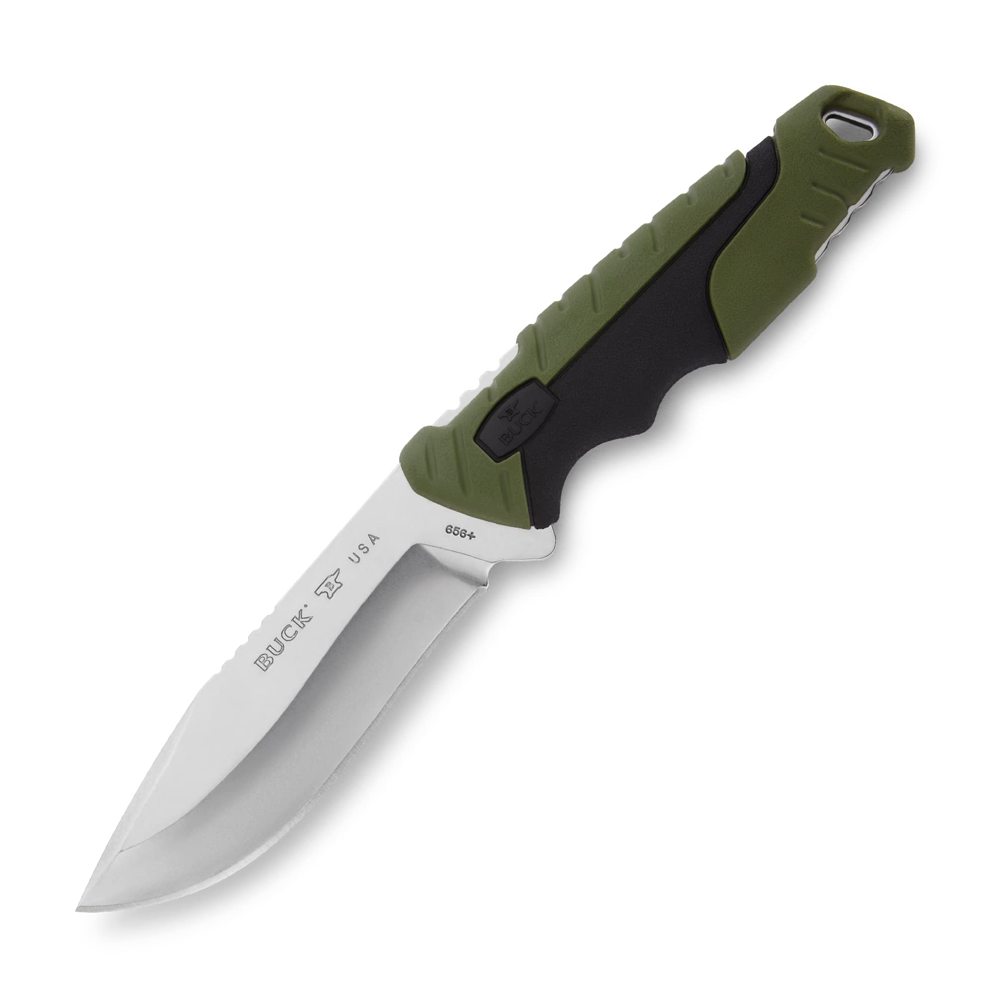 Buck Knives 656 Pursuit Large Fixed Blade Hunting Knife, 4-1/2" 420HC Steel Blade