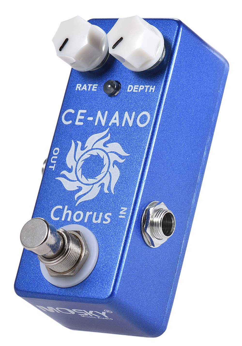 YMUZE Moskyaudio Mini CE-NANO Chorus Effect Pedal Creating Some Fresh and Extensive Chorus Effects