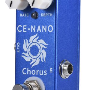 YMUZE Moskyaudio Mini CE-NANO Chorus Effect Pedal Creating Some Fresh and Extensive Chorus Effects